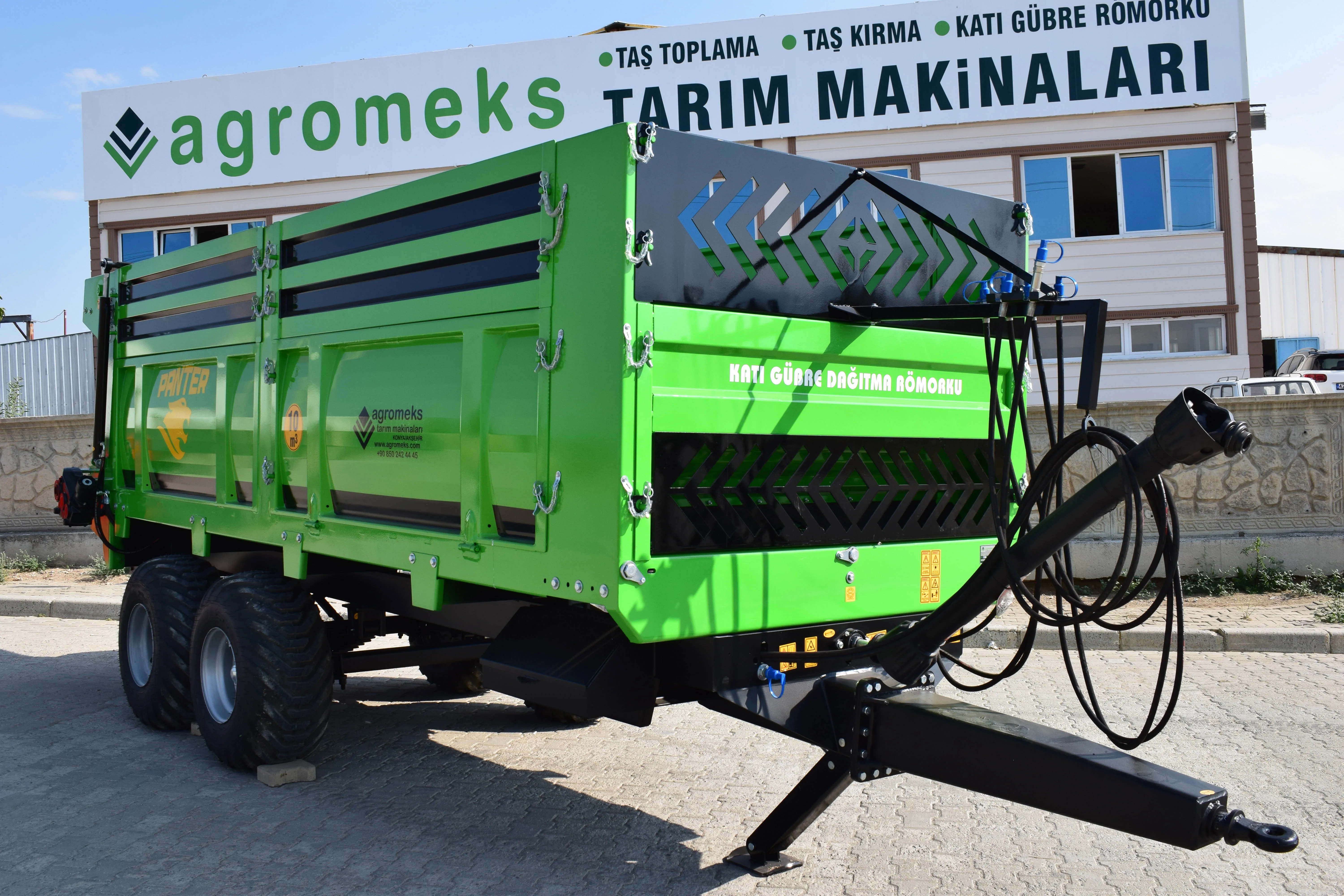 10m3 Solid Manure Fertilizer- Panter10 - Agromeks - Europe Quality Farm ...