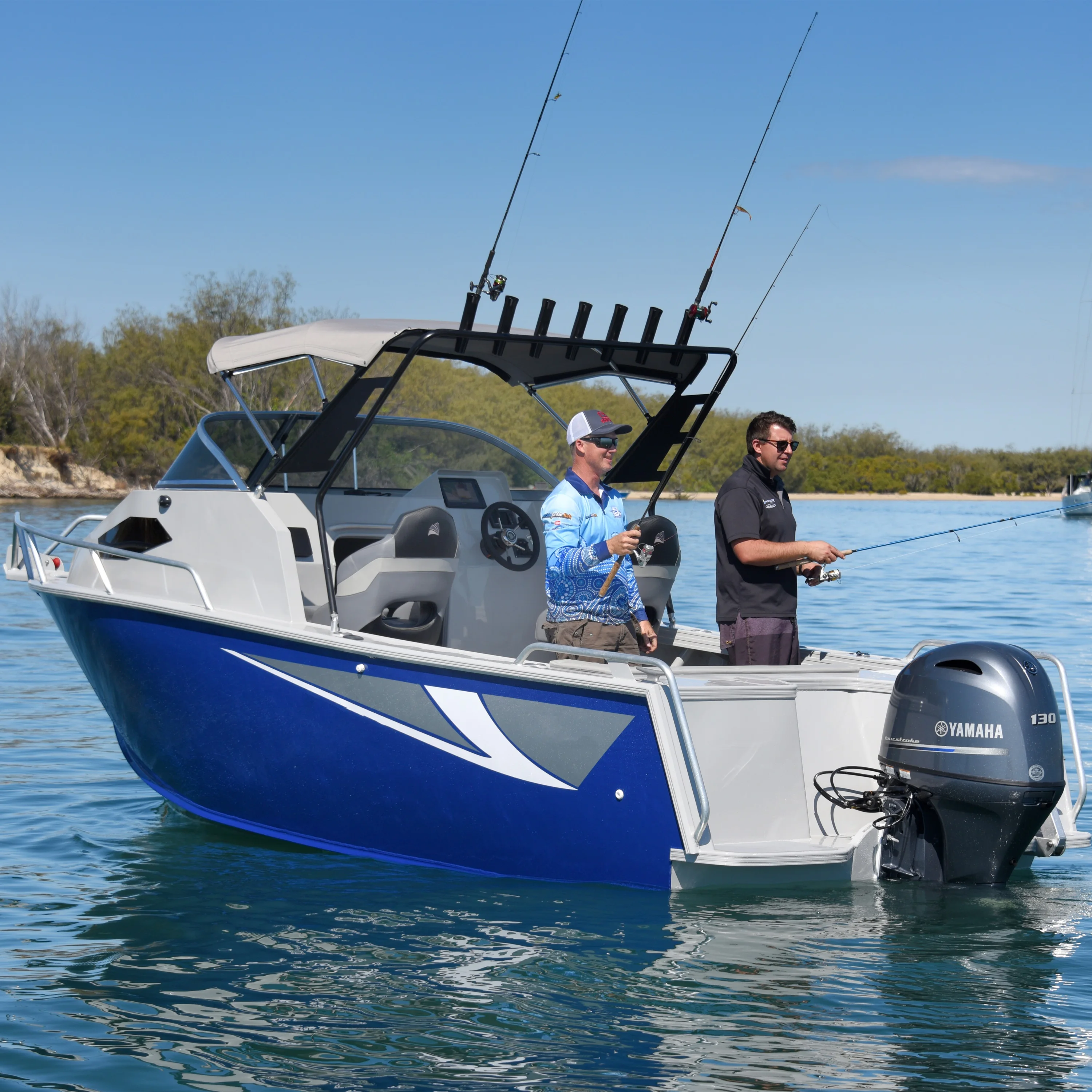 Kinocean 18ft Aluminum Fishing Boat - Durable & Versatile