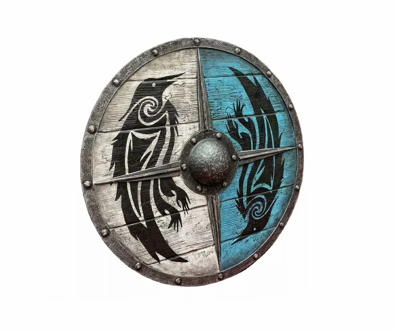 Natural Wooden Spartan Shield 24 Inch Round Armor Shield Costume For ...