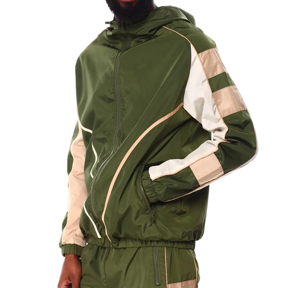 2025 Windbreaker Jacket Two Piece Windbreaker Set for Men Wholesale ...