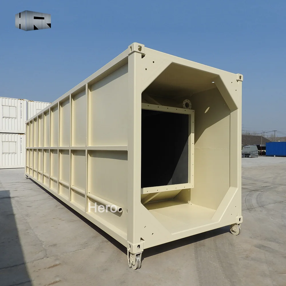 Mobile horizontal cement storage container silo equipment containers ...