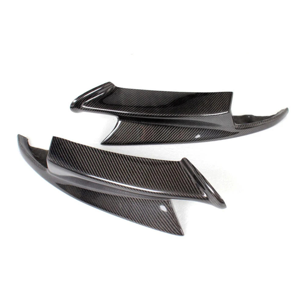 Carbon Fiber Car Front Bumper Splitters for BMW M3 E90 E92 08-12 ...