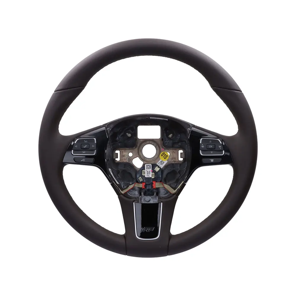 Steering Wheel Leather Mfl - Vw Touareg Ii (7p) R-line - New - Original ...