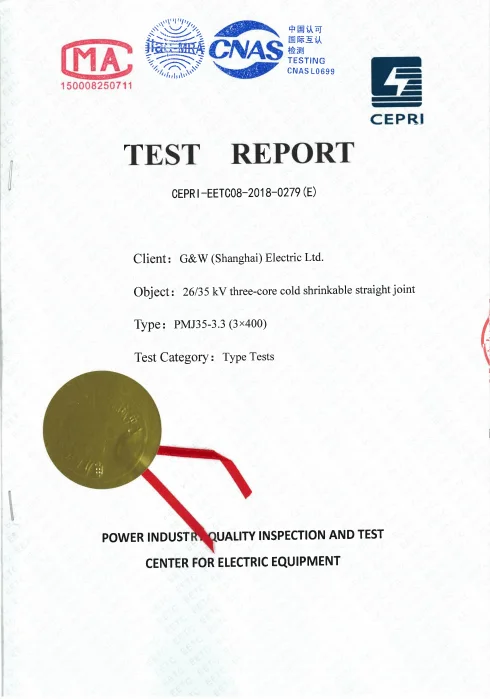 3 Core Cable Accessories Termination Kit 15kv Cold Shrink 3core Three ...