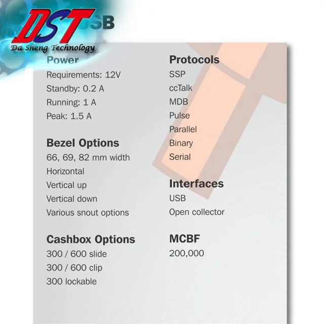 Bill Validator Bill Acceptor For Different Types Of Vending, 47% OFF