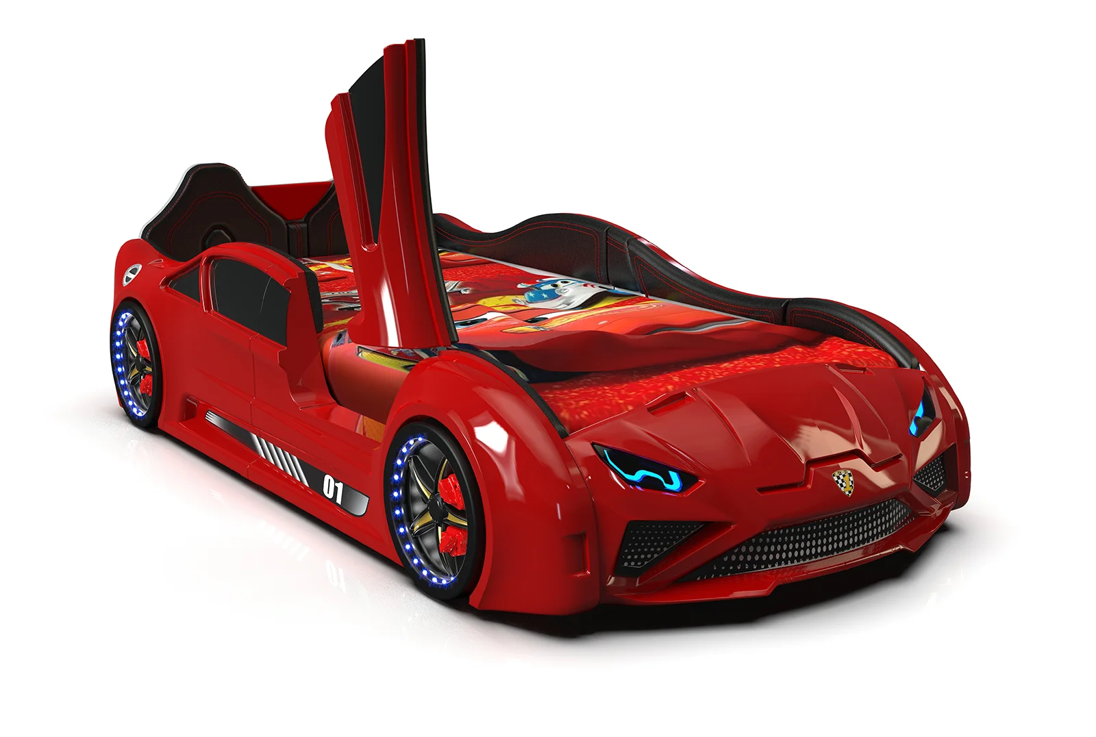 Race Car Bed Lambo Rx Series (children Furniture) Kids Bed Kids ...