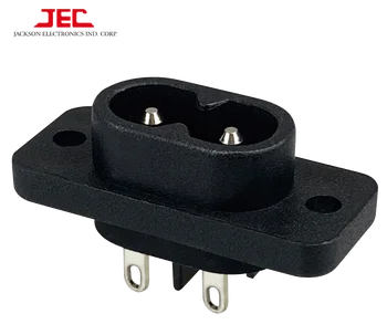 Jec Iec C8 Inlet Socket - Buy 2 Pin Ac Socket,Iec 60320 C8 Connector ...