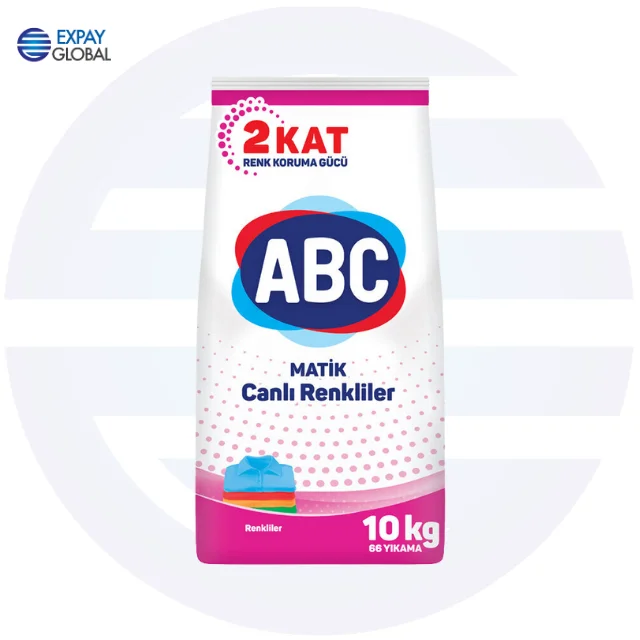 Abc Powder Detergent 10 Kg Bright Colors Automat All Assortment Ready ...