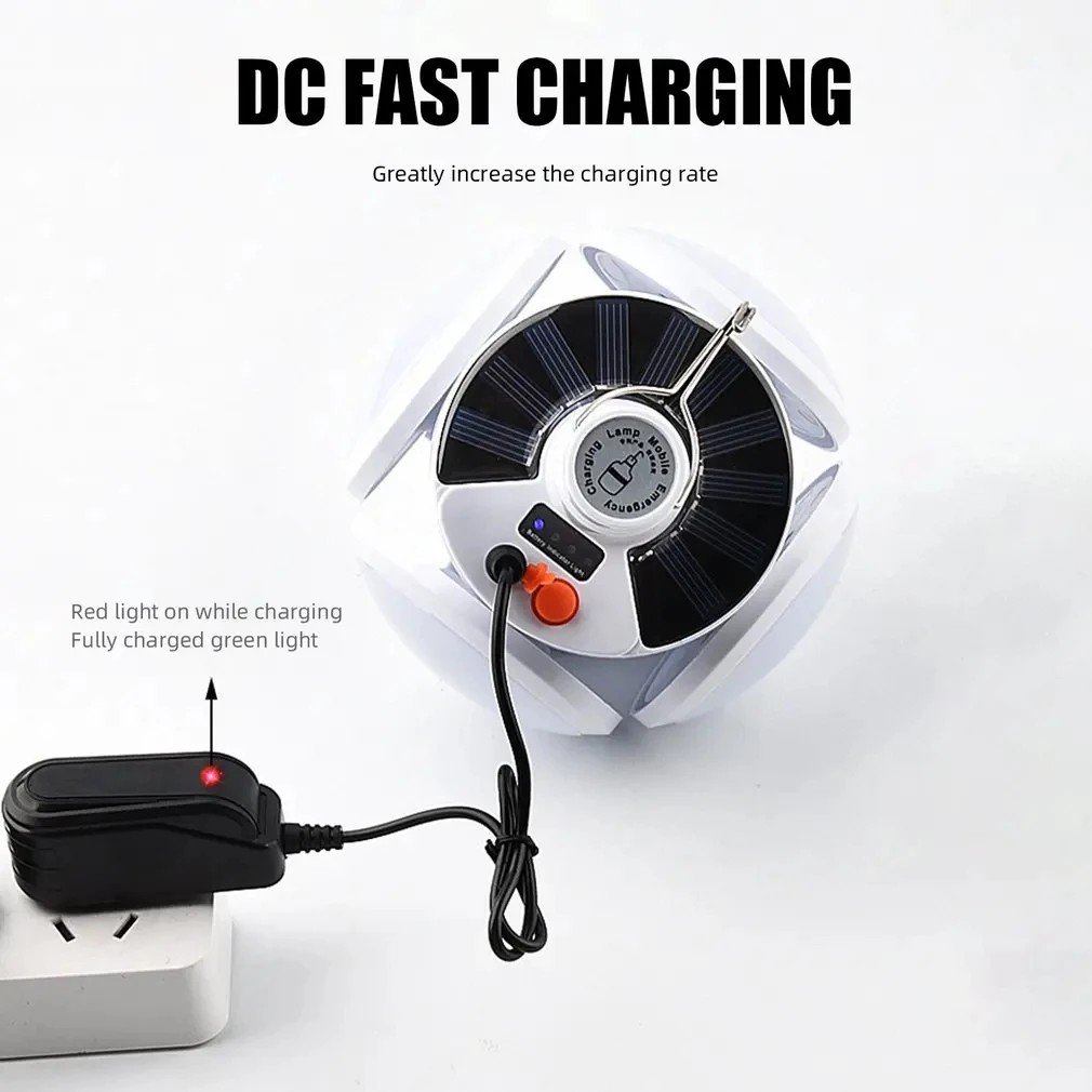 Brightenlux Outdoor Portable Solar Football Emergency Light