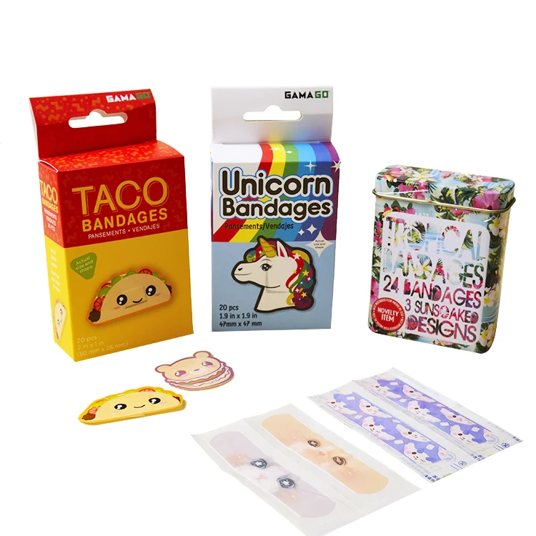 Customized First Aid Bandages - Kids Waterproof Wound Care