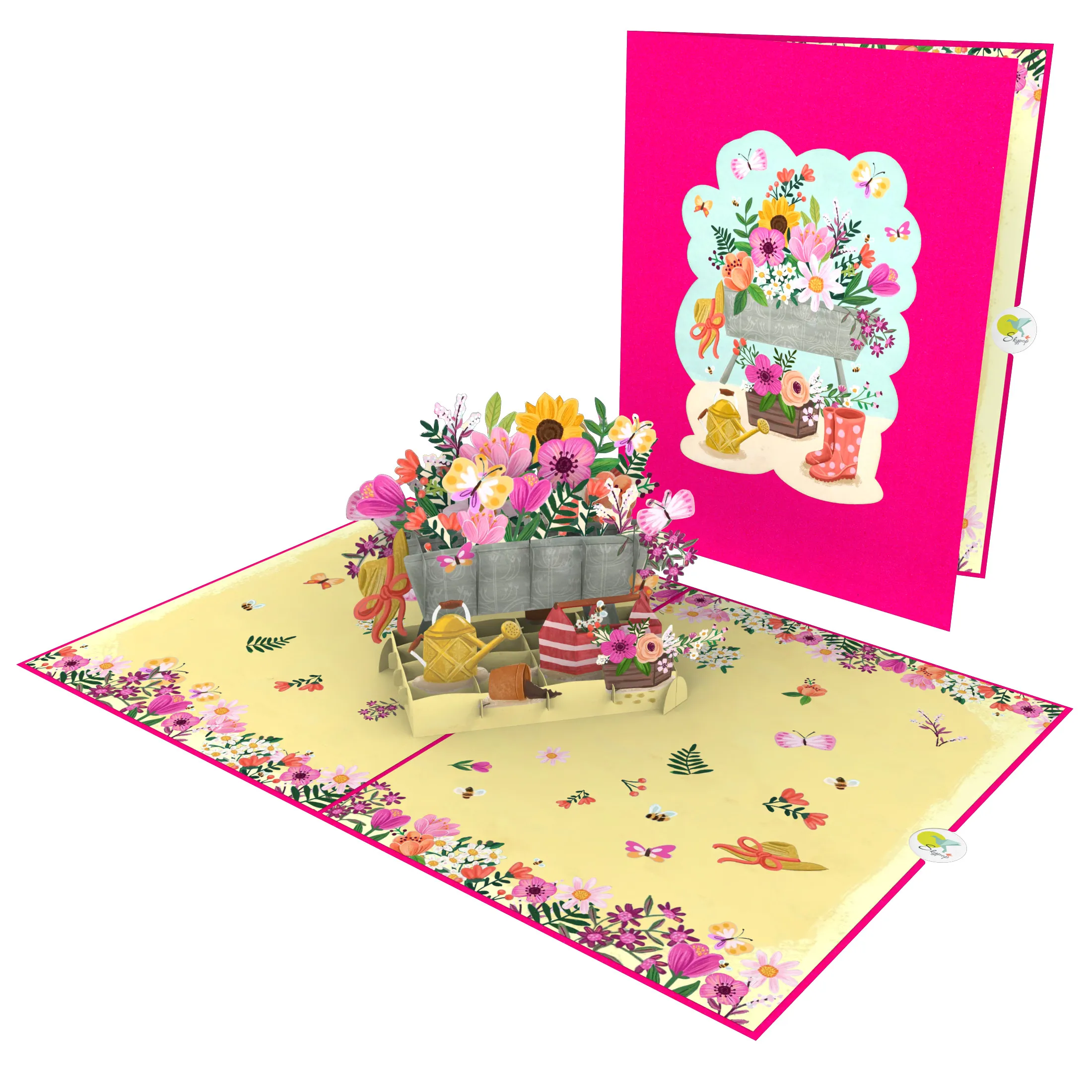 Flower 3d Pop Up Card Best Seller For Memorable Valentine Mother's Day ...