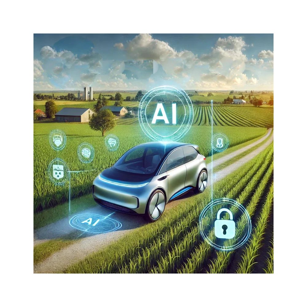 Car with AI Remote Monitoring Remote Vehicle Monitoring AI Solutions ...