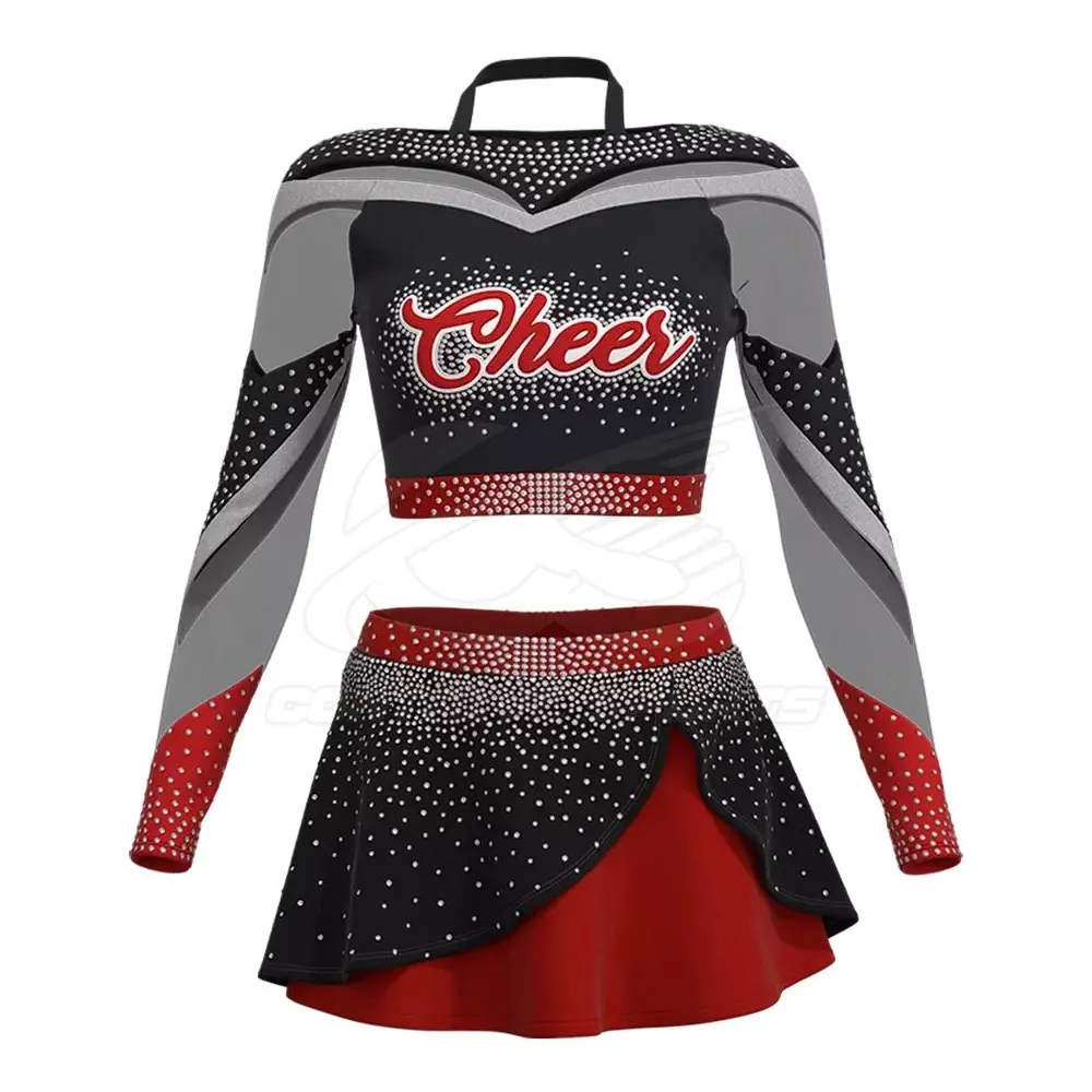 Design Own Your Team Wear Cheerleading Uniform Soft Fabric Practice ...