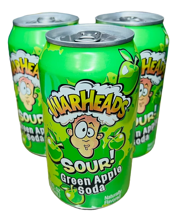 Warheads Sour! Green Apple Soda Drink - Buy Warheads Drink . Sour ...