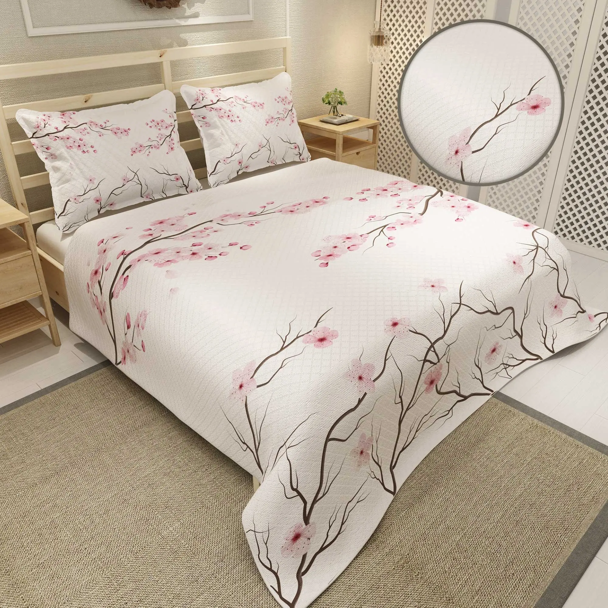 Bed /pique Sets Luxury 3d Printed Jacquard Quilted Weave Best Quality ...
