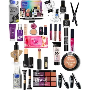 Blue Heaven Long Lasting Makeup Set Portable Gift Cosmetics Kit ...