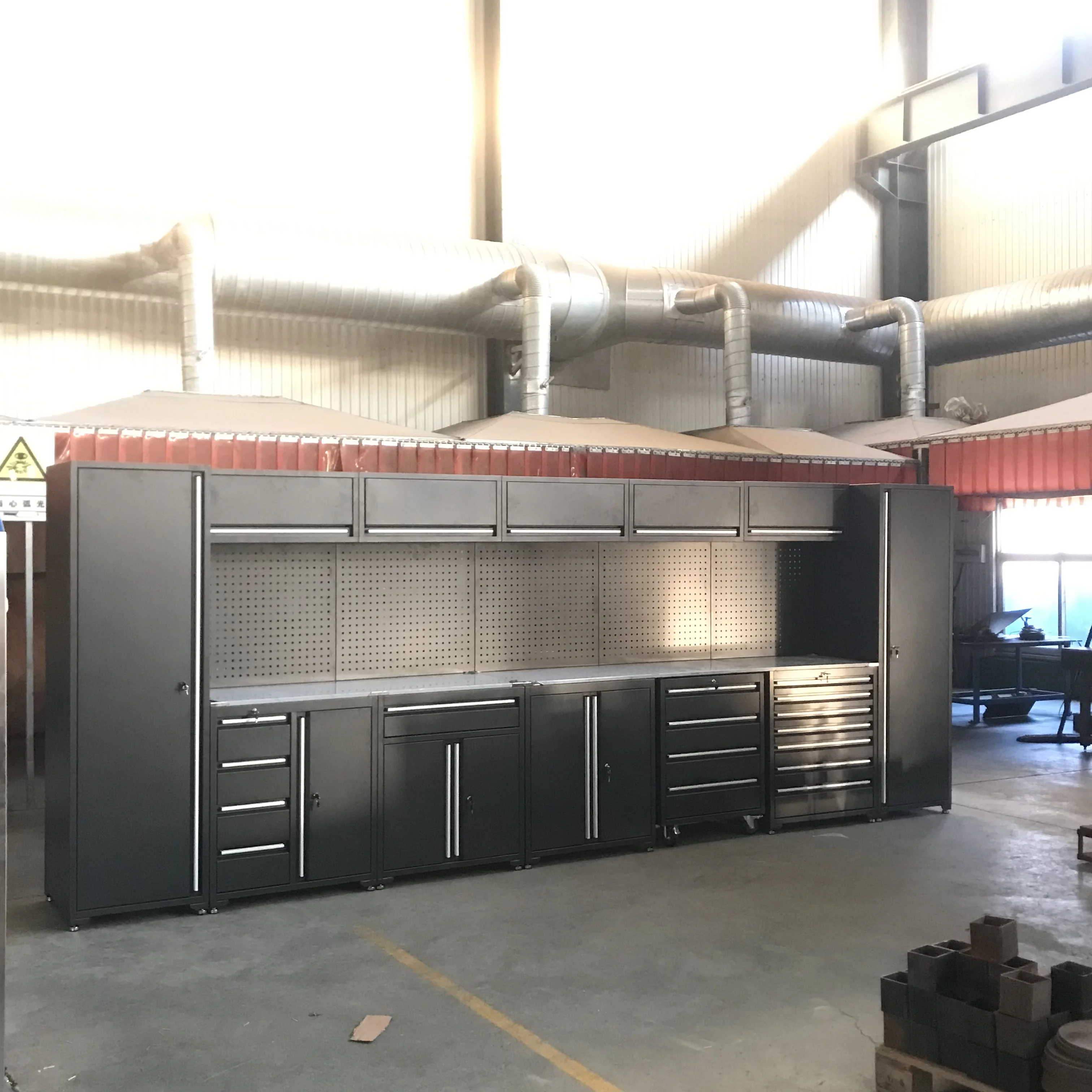 Garage Organizer Steel Tool Cabinet Workbench Garage Cabinet - Buy ...