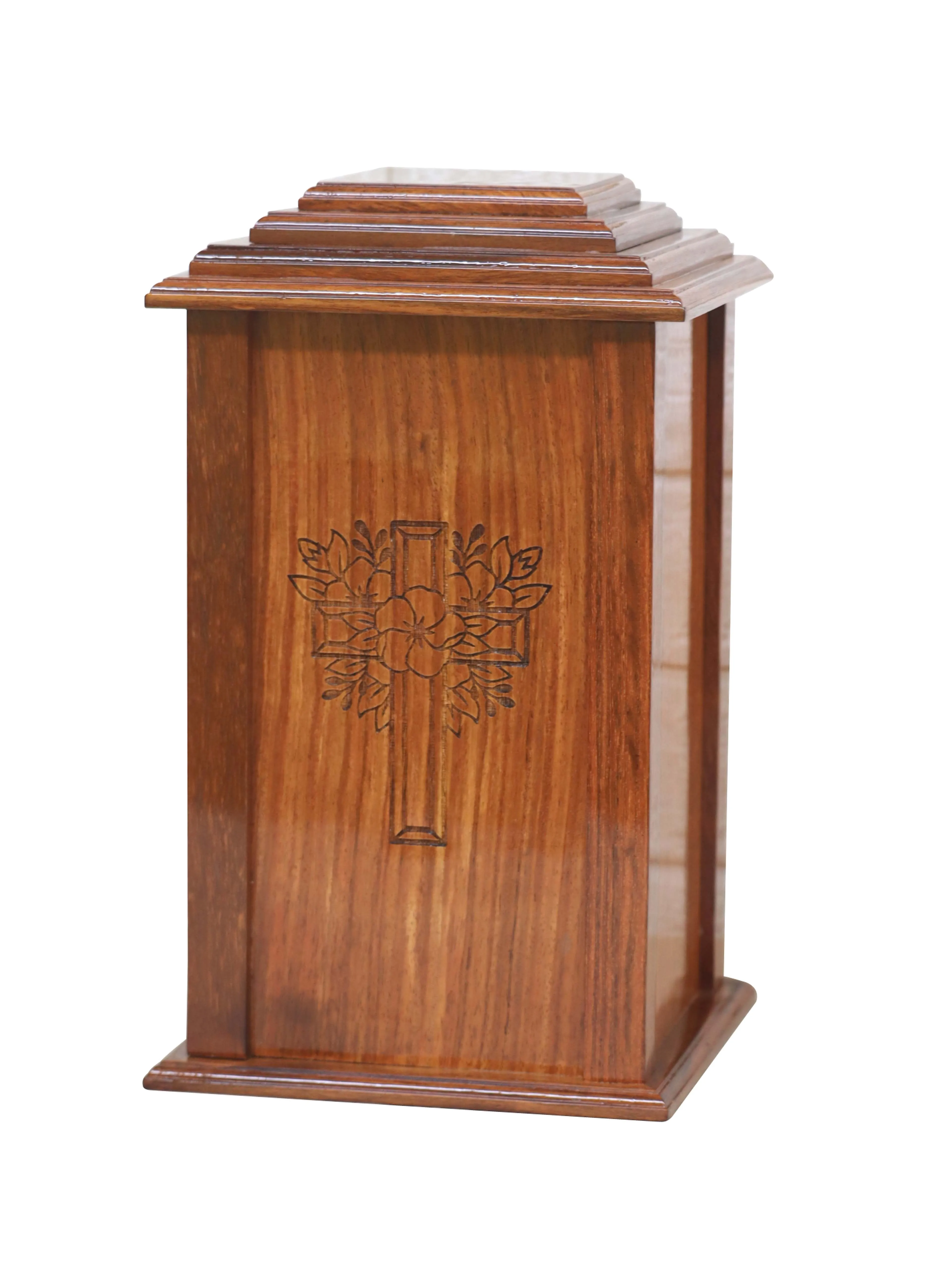 Wooden Urn Unique Sheesham Wood Design Urns For Human Ashes Wholesale ...