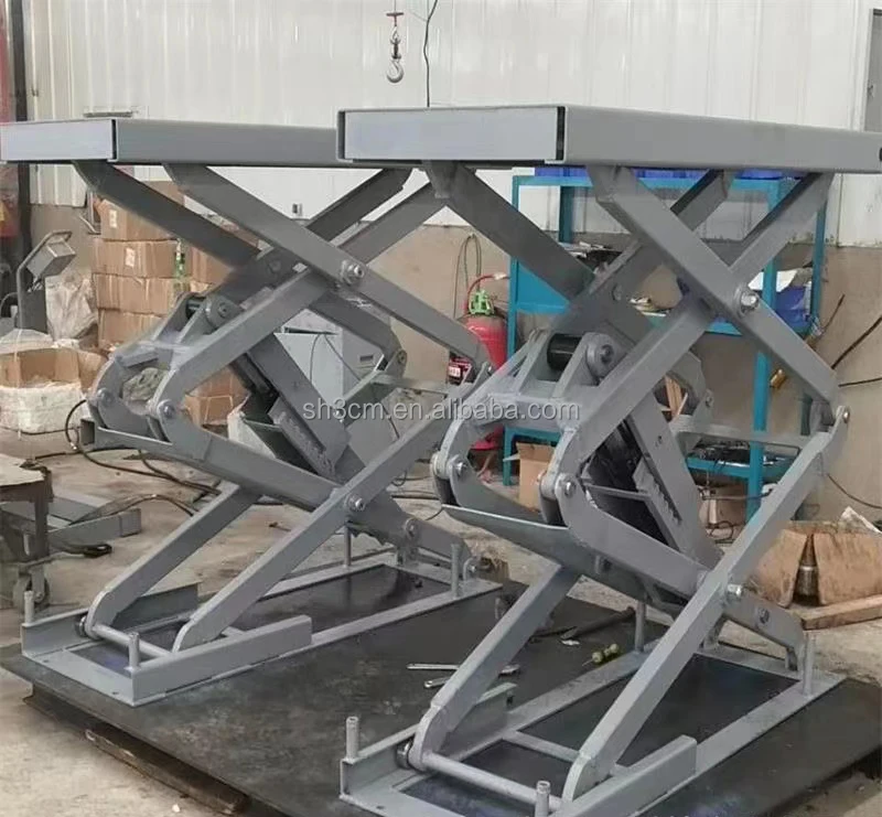 3500kg Hydraulic Scissor Lifter In-ground Scissor Car Lift| Alibaba.com