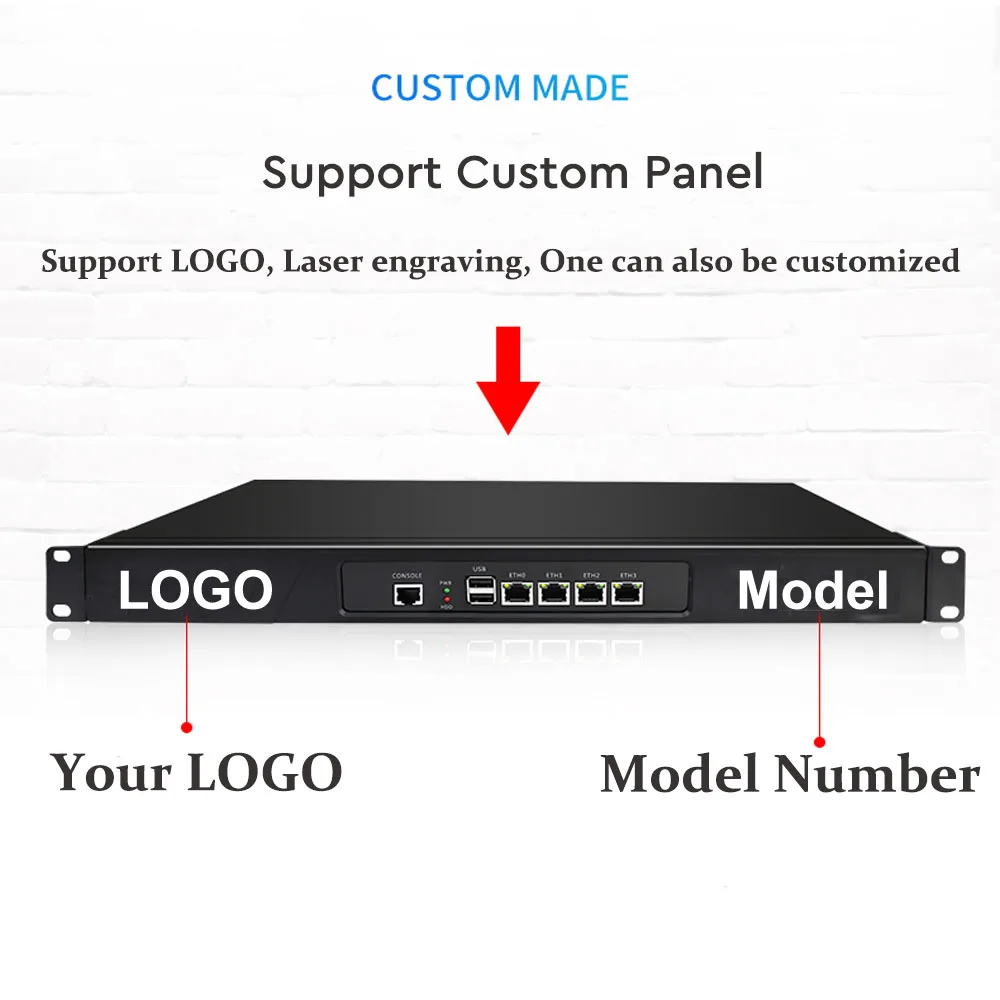 Partaker R5 19-Inch Pfsense & Sophos Opnsense 1U Server
