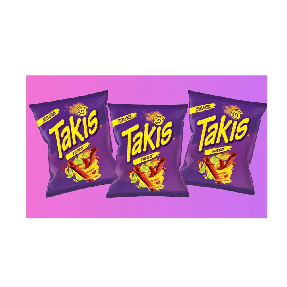 Takis Fuego Cheese 140g - Spicy Chili Heat Meets Creamy Cheese Delight ...
