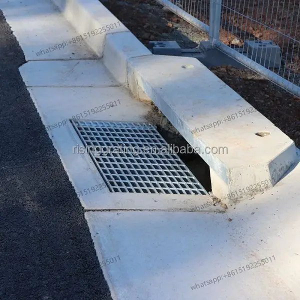 Galvanised Steel Flat bar Kerb Lintel for Drainage Concrete Lintel ...