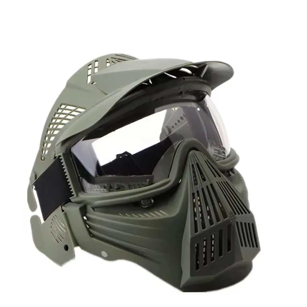 Tactical Mask ABS Plastic Full Face Tactical Protect Mask Tactical ...