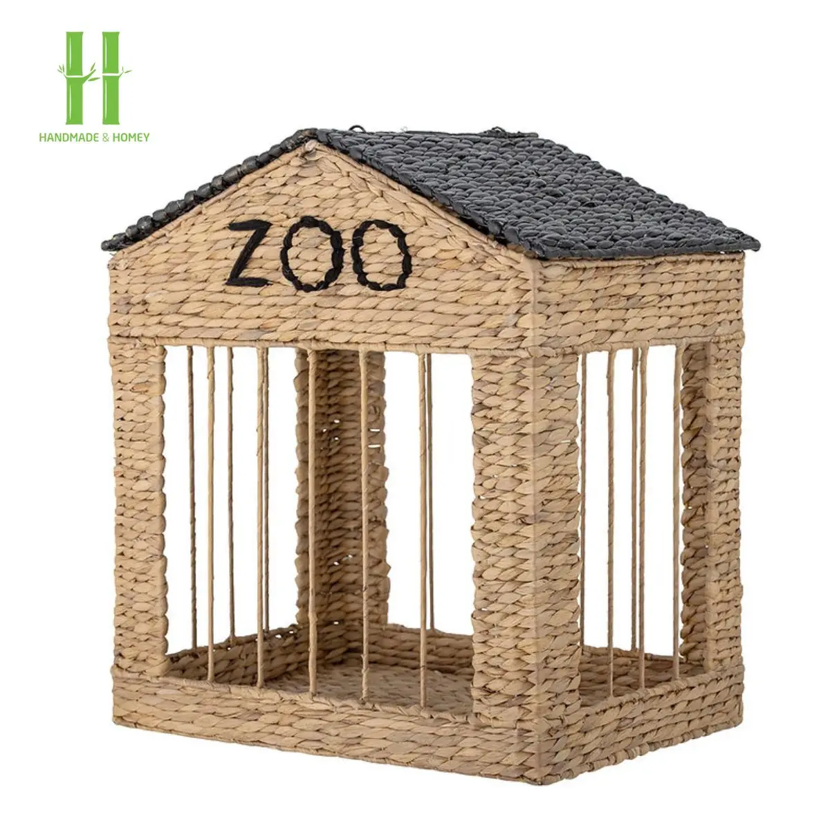 New Product For Kids Water Hyacinth Zoo Storage Basket New Design ...