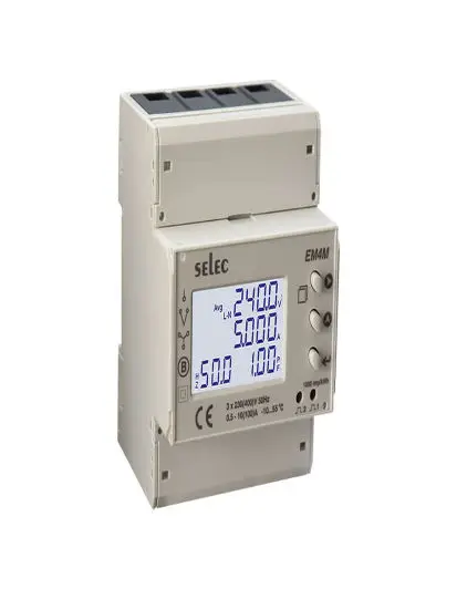 Selec Direct Meter Self Powered Rs485 Communication Em4m-3p-c-100a ...