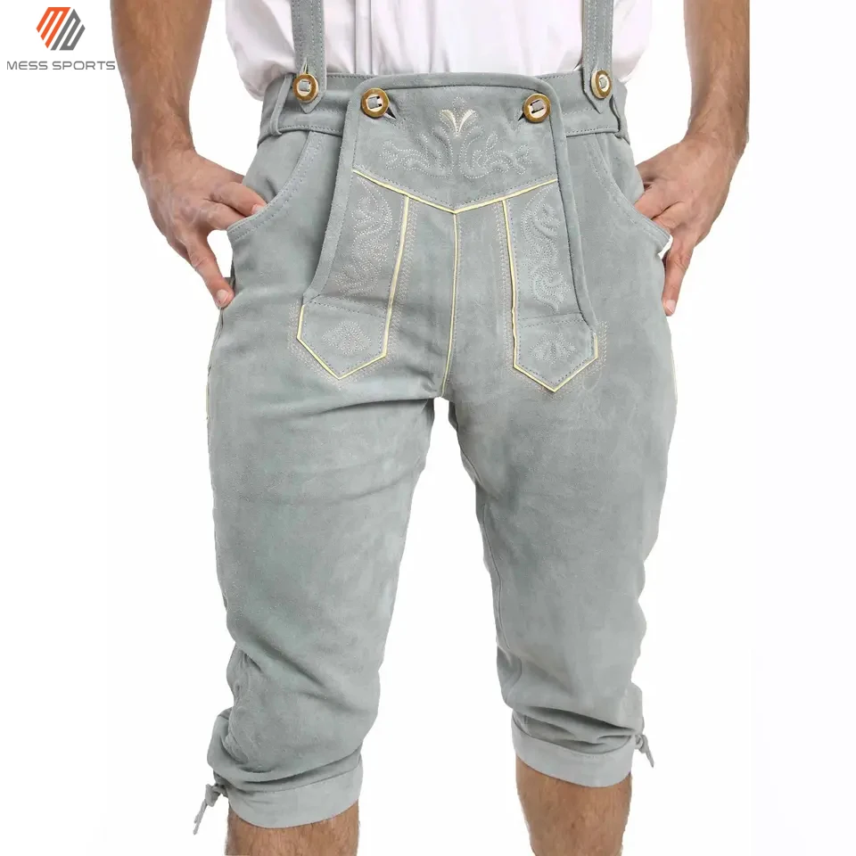 New 2023 Lederhosen Bavarian Garments Trachten Long Pant Lederhosen ...