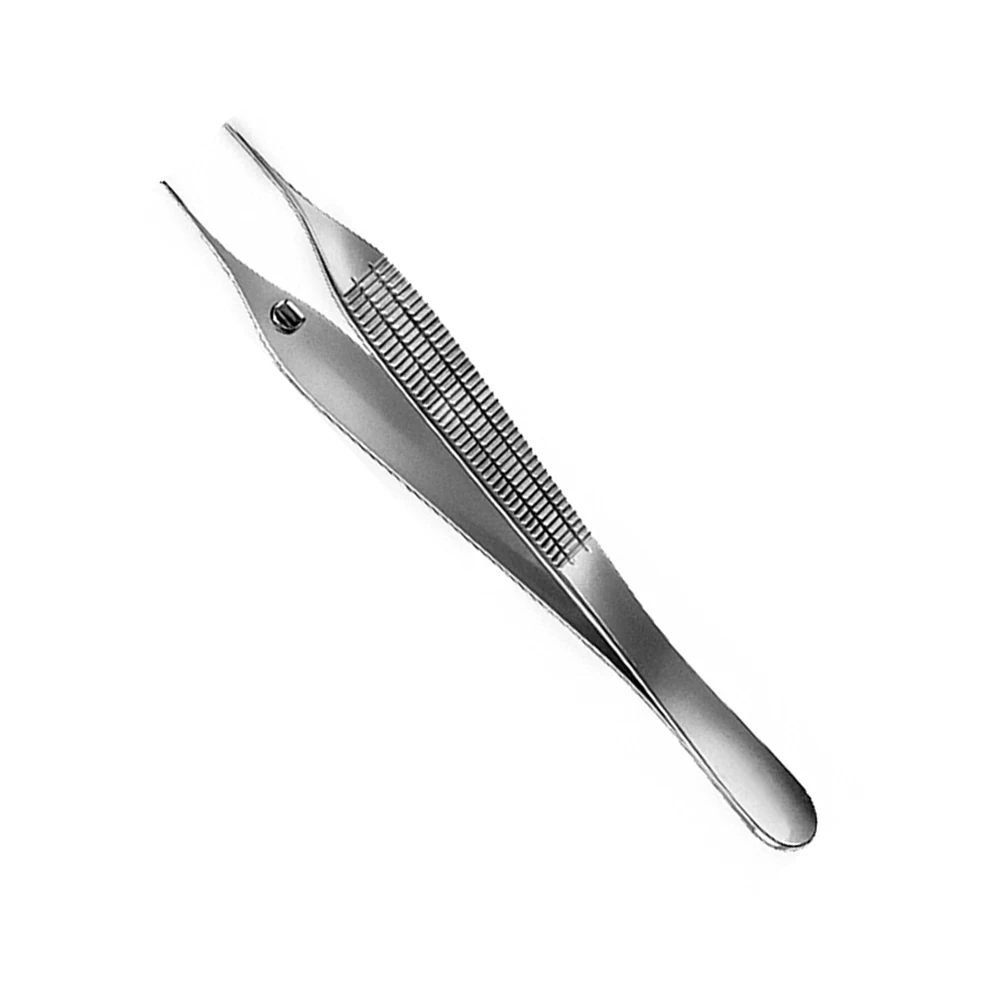 Adson Biemer Micro Tissue Forceps Straight Toothed 1x2 120 Mm 4.34 ...