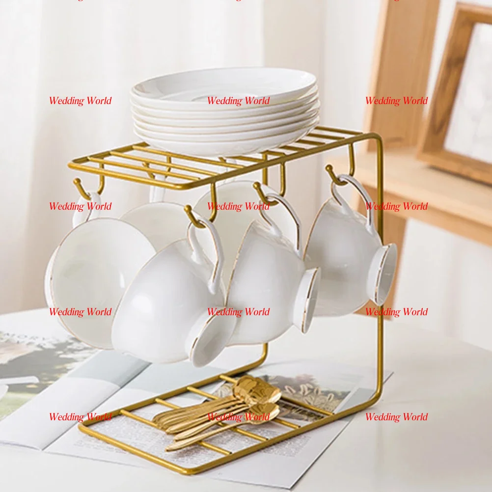 Customized Color Luxury Cup Stand Premium Quality Handmade Glass Holder ...