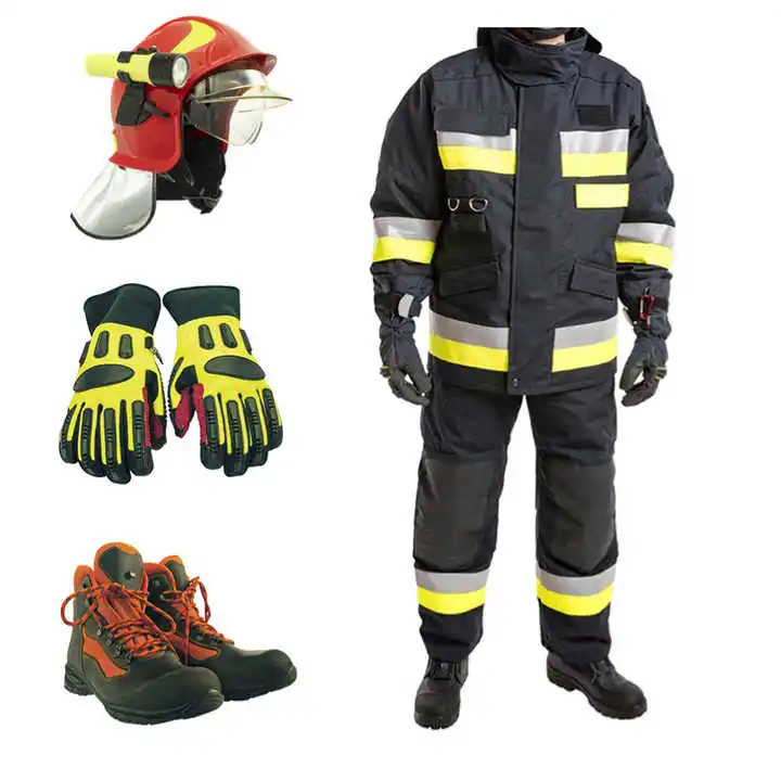 Estándar europeo CE EN469 Traje de lucha contra incendios ...
