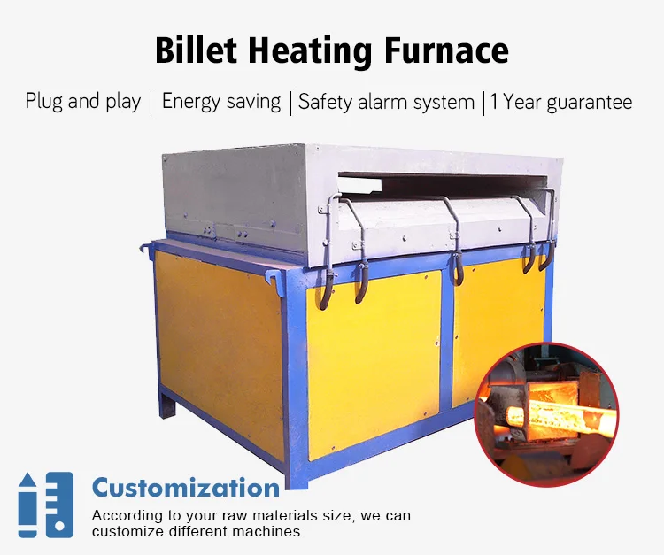 ISO Billet Heating Equipment Round bar Heater Steel Iron Copper ...