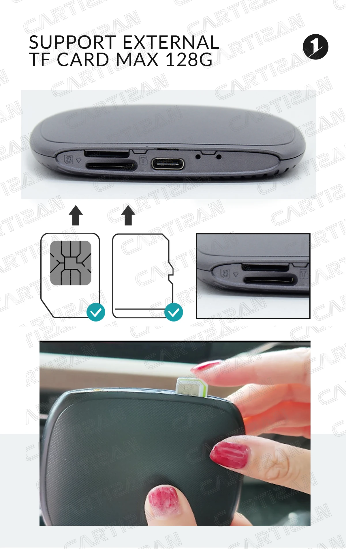 Ottocast Portable Android System Box Ai Wireless Android Auto Box ...