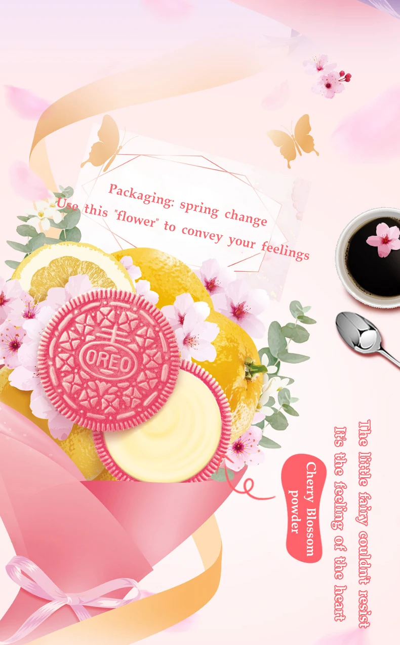 Wholesale 2023 New Grapefruit/rose Grape Oreo Cookies