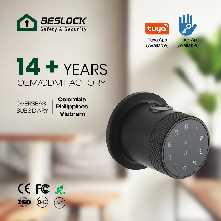 Security Tuya Wifi Smart Door Lock Password Card Key Fingerprint Smart ...