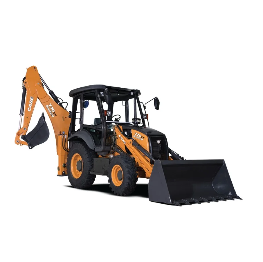 Heavy Duty Customized Long Power Engine Backhoe Loader For Construction ...