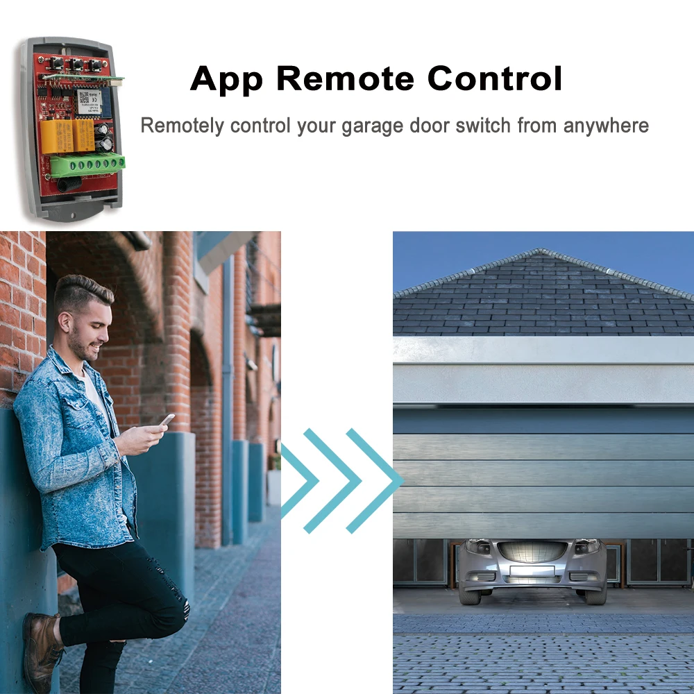 Universal 433mhz Garage Receiver - Smart Home Integration