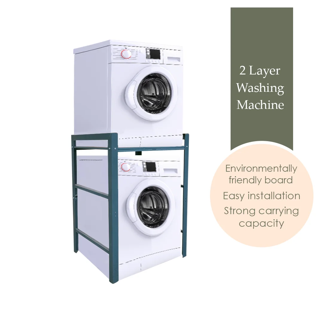 Top Quality 2 Layer Metal Washing Machine Rack With High Sturdy And ...