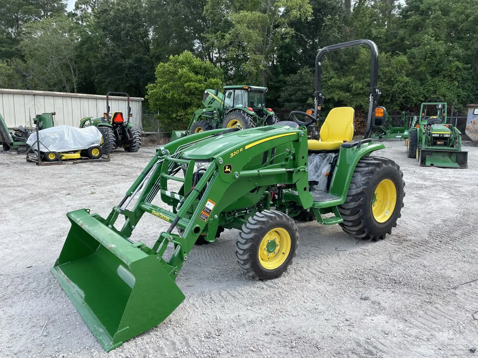 For John for Deere 3046R Mini Tractor with 46HP Engine Hydrostatic ...