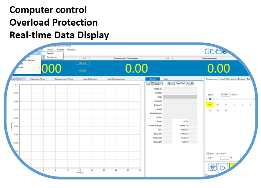 500kN High Precision Horizontal Tensile Testing Machine Bed Tensile ...