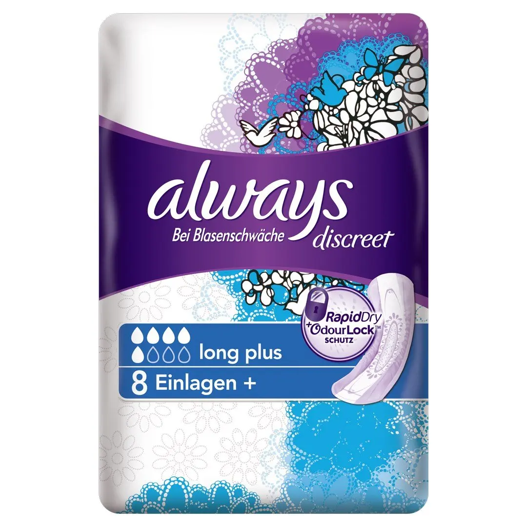 Always Maxi Overnight Pads With Wings,Size 4,Overnight,Unscented,48 ...