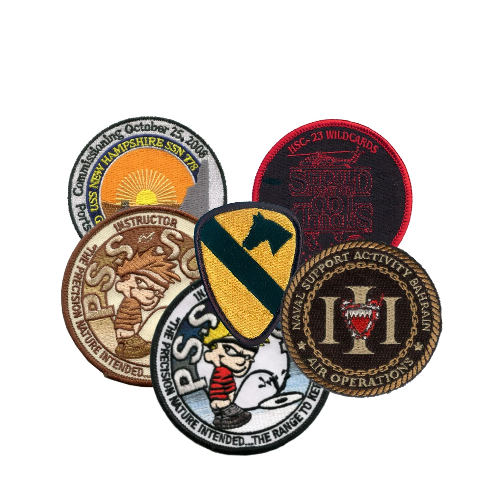 Embroidery Badges Heat Press Patch Custom Logo Patches Custom Logo ...