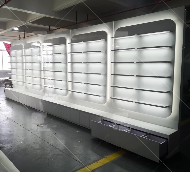 Tobacco Shop Display Furniture Hookah Showcase Smoke Shop Display ...