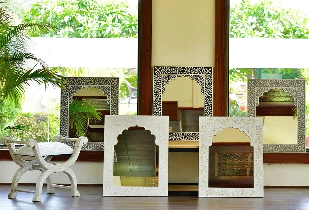 Modern Look Bone Inlay Luxury Bone Horn Resin And Mdf Photo Frame For ...