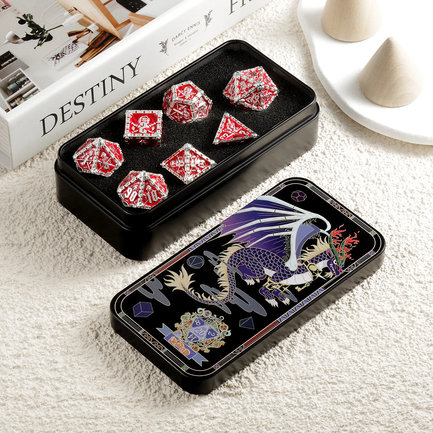 Wholesale DND Metal Dice - Custom Logo & Premium Quality