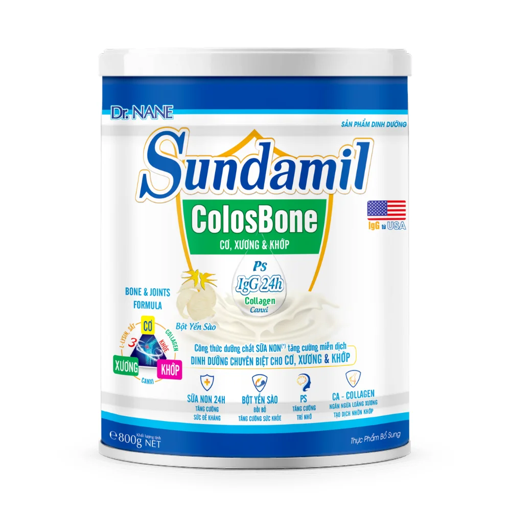 Milk For Muscles Bones & Joints Sundamil Colosbone 800g Strong Bone And ...