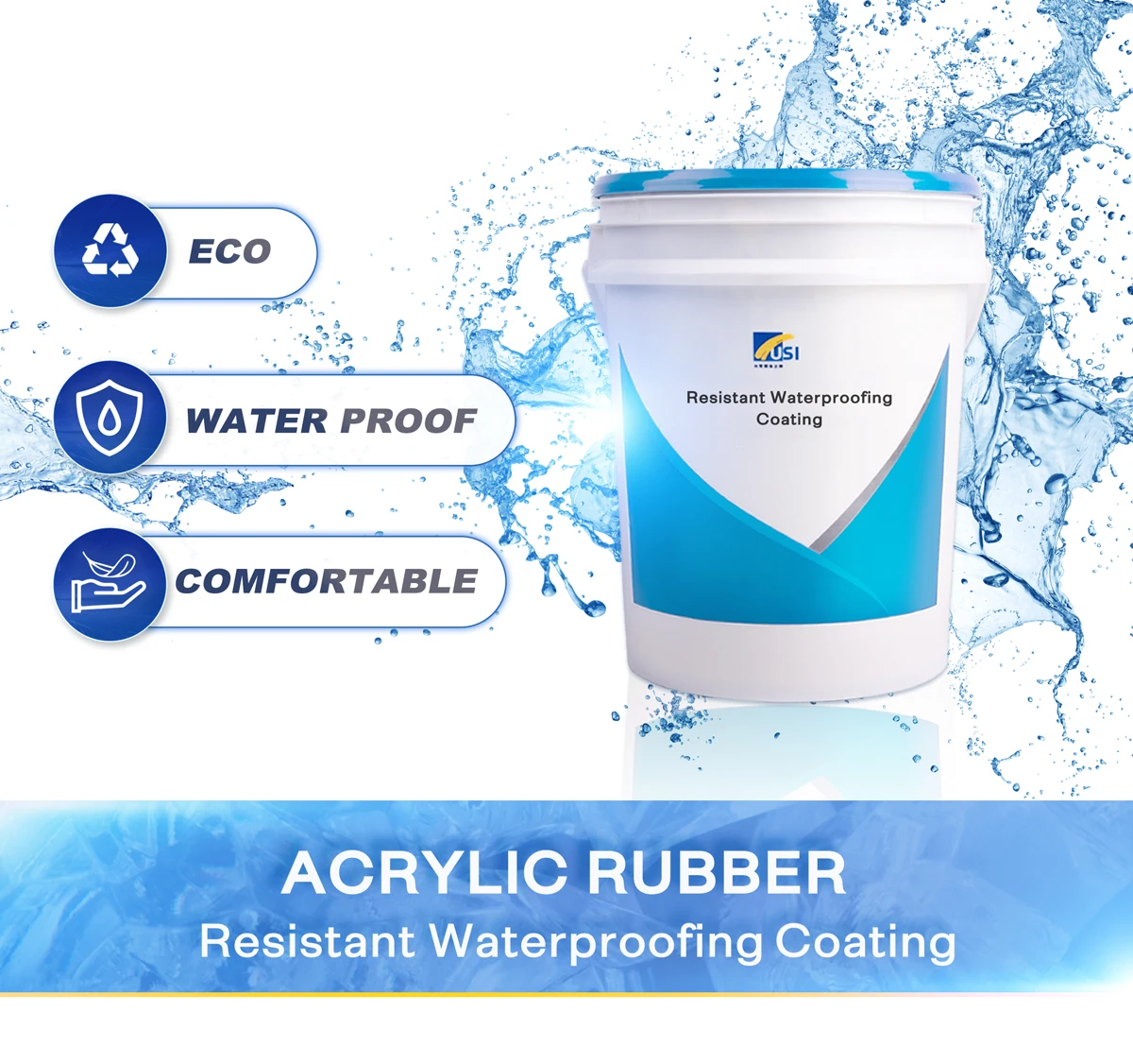 Acrylic Roof Coating Architectural Coating Building Coating - Buy ...