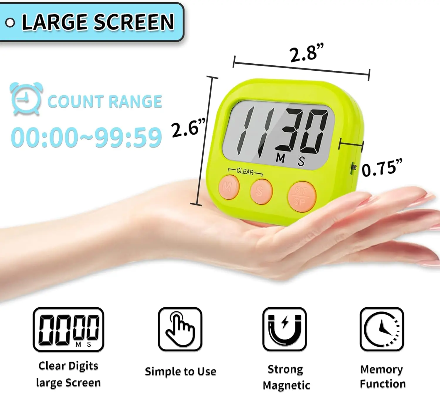 Laboratory Timer Digital Kitchen Timer| Alibaba.com